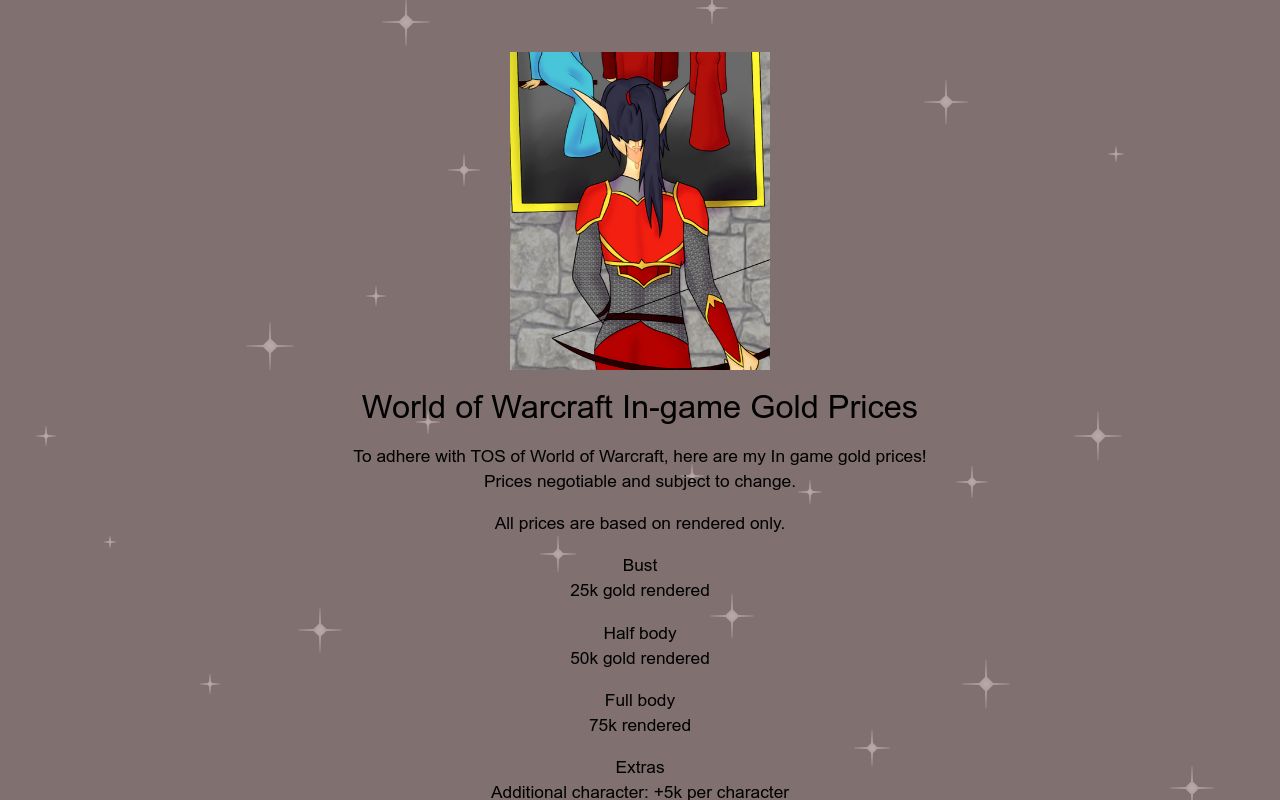 World Of Warcraft In-Game Gold Prices